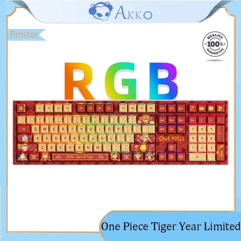 Akko 5108S One Piece Tiger Year Limited Joint Edition Mechanical ...