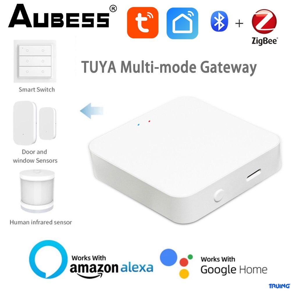 TUYA Multi-mode Gateway WiFi+Bluetooth Mesh+Zigbee Smart Life APP Remote Control LELE | Shopee ...