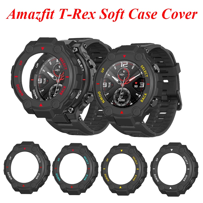 PC Protector Case For Huami Amazfit T-Rex/T-Rex pro Cover Smartwatch ...