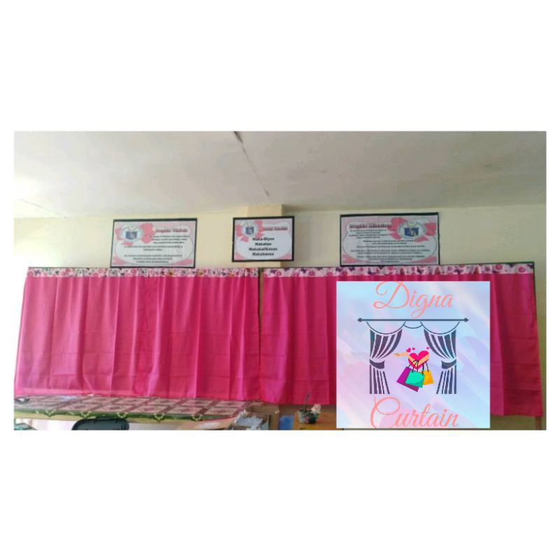 Lehanie School Curtains Chalkboard Curtain Choose Color Only Sold Per ...