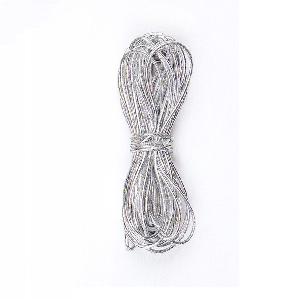 MXMUSTY Fashion Hip-hop Hair Tie Silver Hair Wrap String Hair Braiding ...