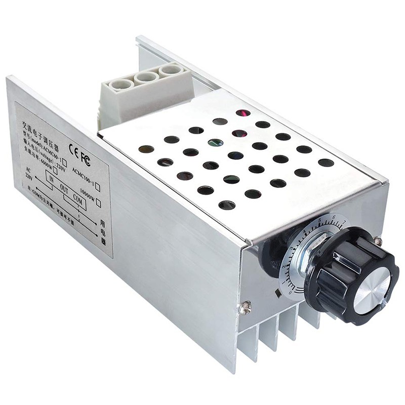 AC 110V 220V 10000W 25A Speed Controller High Power SCR Voltage ...