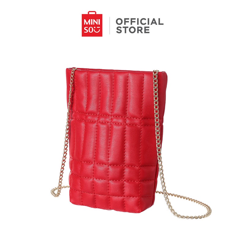 MINISO Retro Crossbody Cellphone Bag with Chain Strap | Shopee Philippines