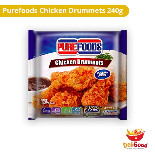Purefoods Chicken Drummets 240g | Shopee Philippines