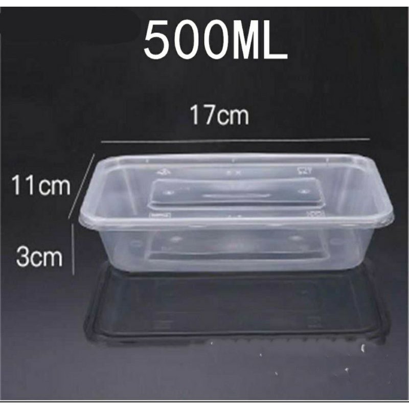 microwavable plastic container 10pcs. | Shopee Philippines