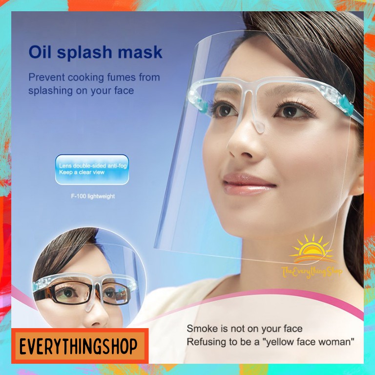 Various Brands Heng De Face shield Transparent Thick Faceshield/FS ...