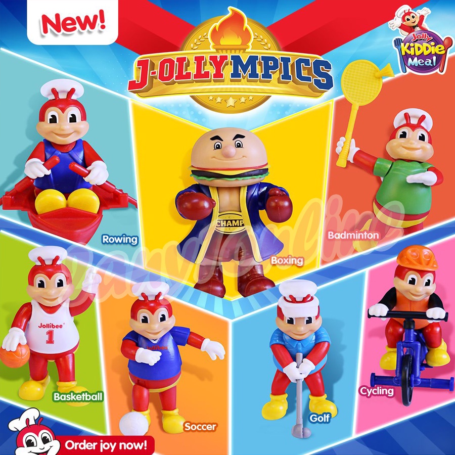 Jollibee Jollympics - COMPLETE SET | Shopee Philippines