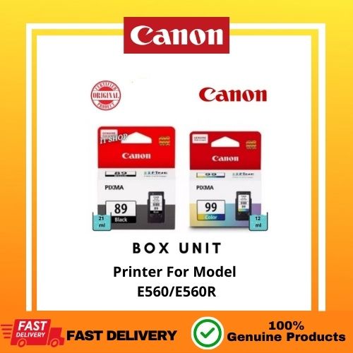 Canon PG-89 + CL-99 Ink ( E560 ) | Shopee Philippines