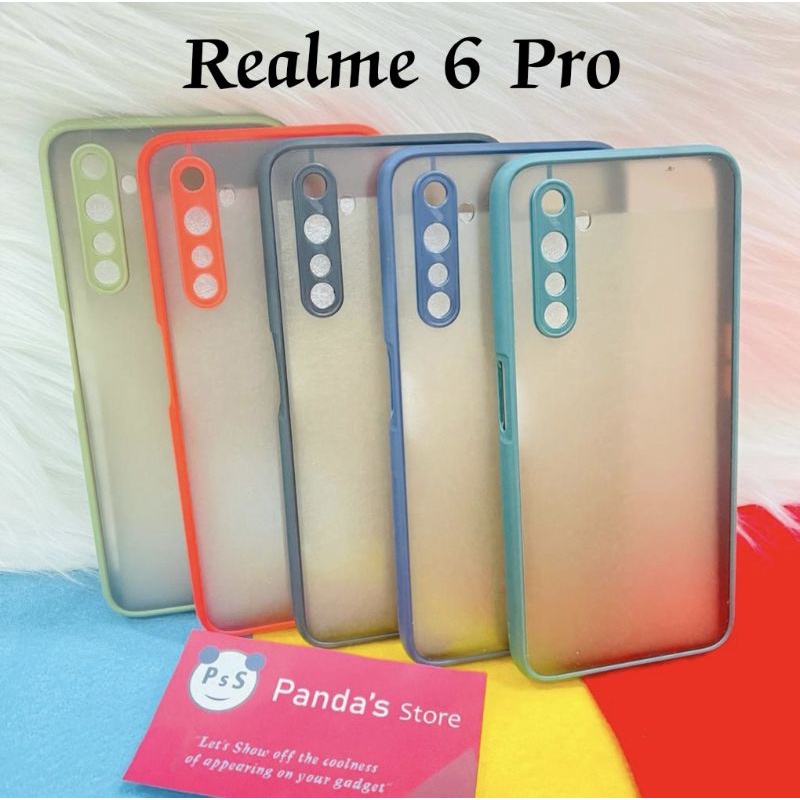 Original Realme 6 Pro My choice Case + Camera Ring / Camera Protector ...