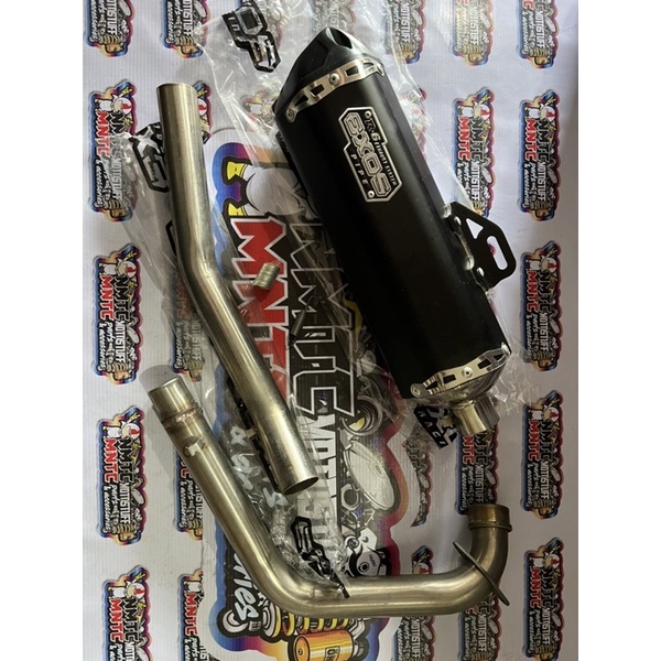 EXOS R6 PIPE RAIDER150 BLACK | Shopee Philippines