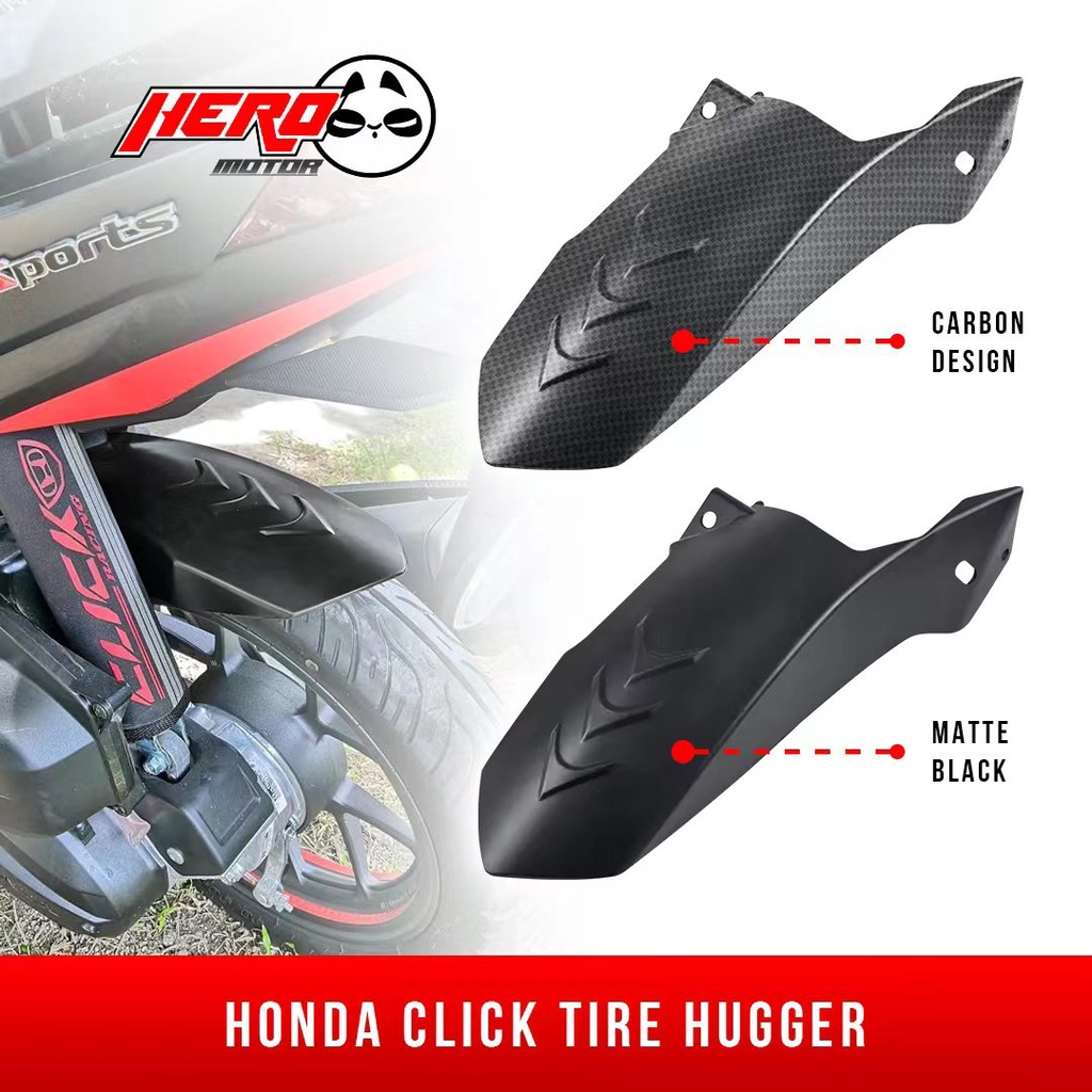 Honda Click 125 & 150 Tire Hugger Rear Heavy Duty ABS Plastic Made in ...