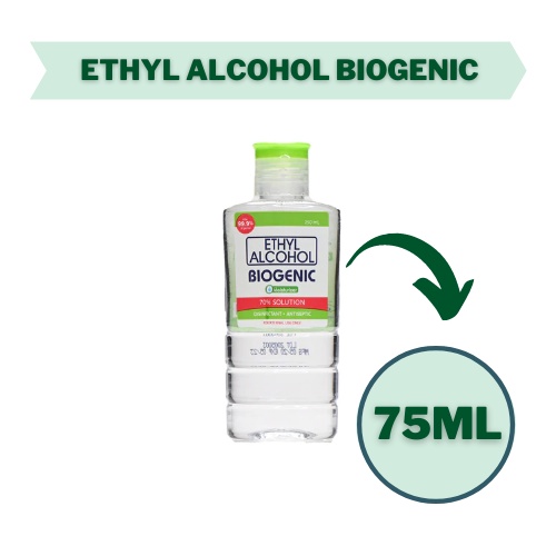 Biogenic Isopropyl and Ethyl Moisturizer Alcohol (75ml, 250ml, 500ml ...