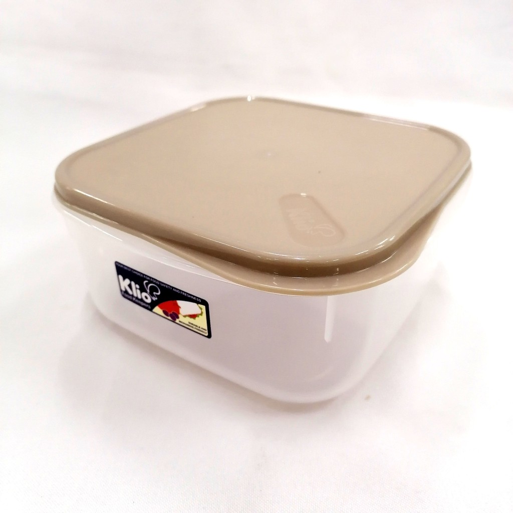 Klio KL-SQ02 Square Stack 900mL Food Keeper Medium Container Storage Bin | Shopee Philippines