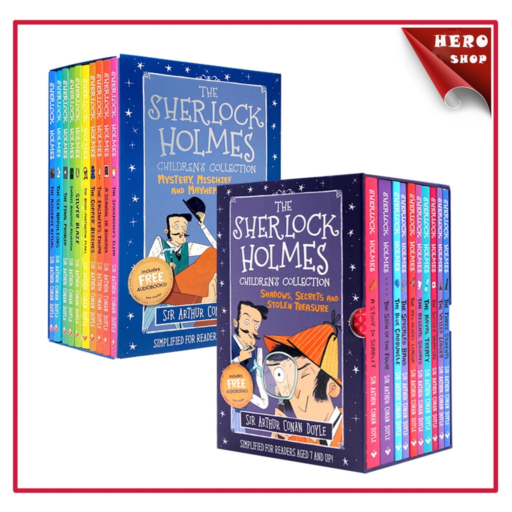 Sherlock Holmes Children's kids Collection boxed set 1 2 3 [IN STOCK ...