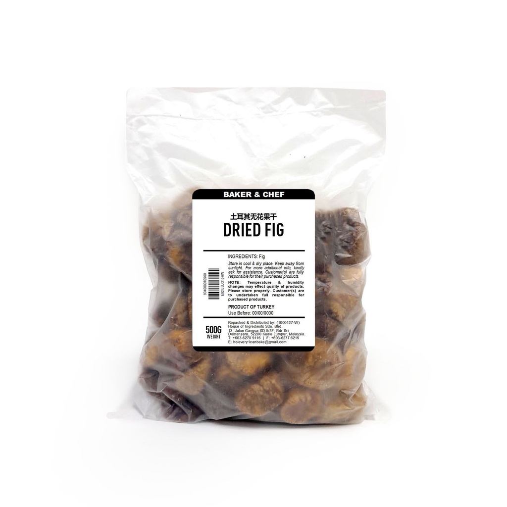 HOI Baker&Chef Dried Figs Buah Ara Kering (Natural&Fresh) | Shopee ...