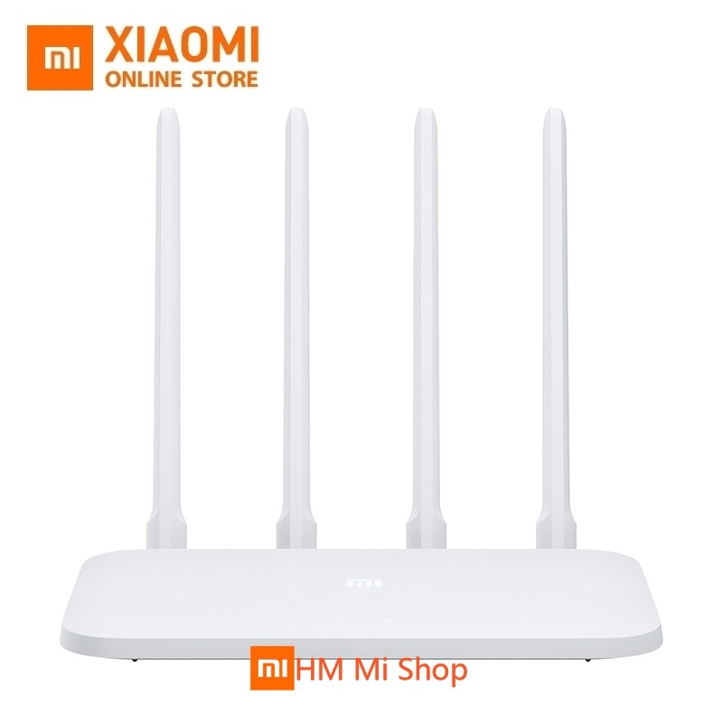 Xiaomi WIFI Router 4C 64MB Memory 802.11 b/g/n 2.4G 300Mbps 4 Antennas ...