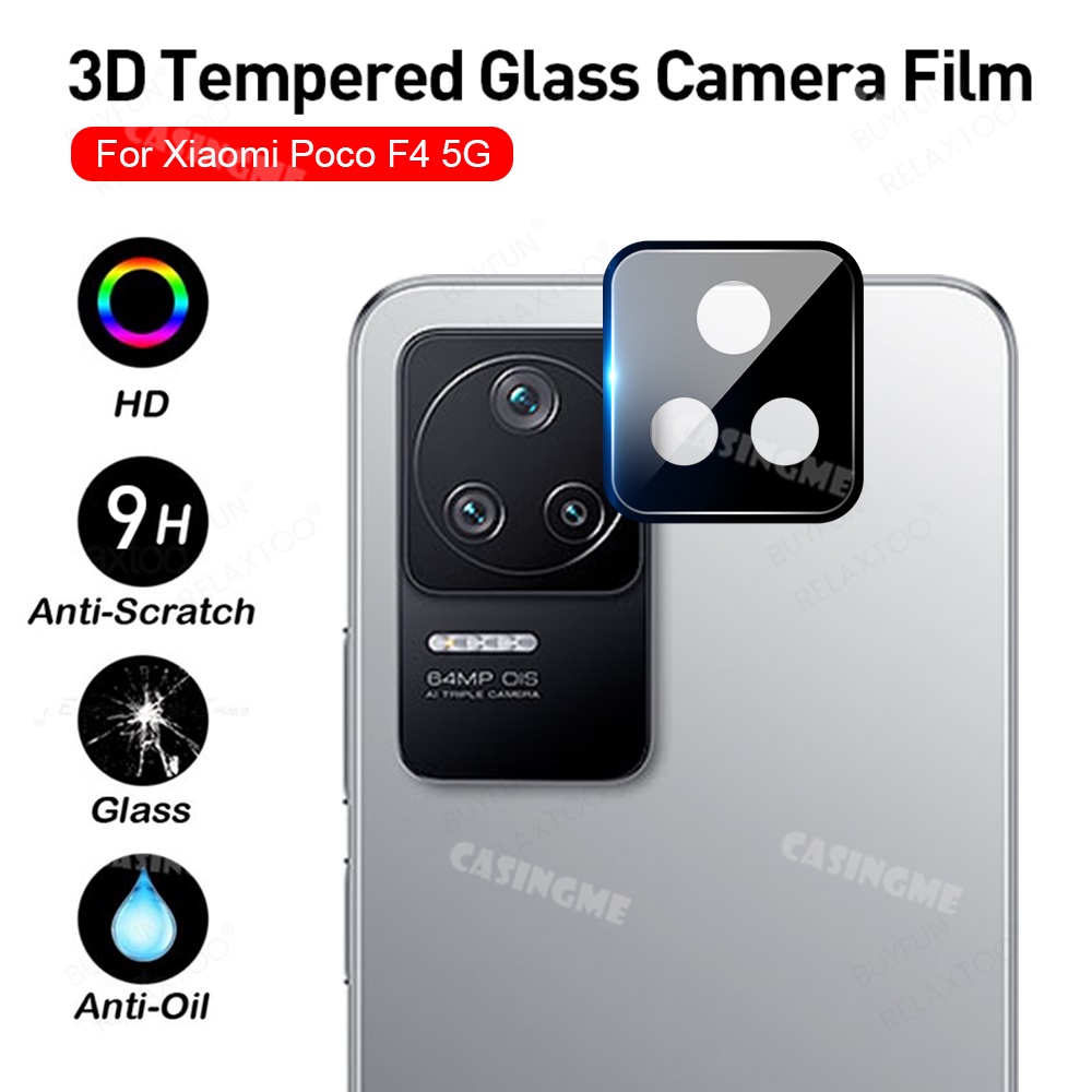 Xiaomi Poco F4 3D Full Coverage 3D Camera Lens For X4 GT X3 NFC Pro GT ...