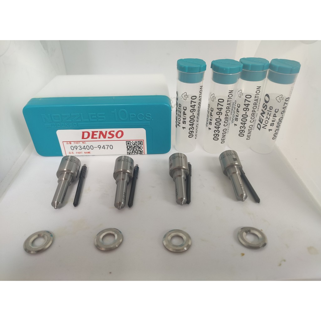 Denso 947 Injector Kit With Toyota Vigo Nozzle Ring (1 Set With 4 Heads ...