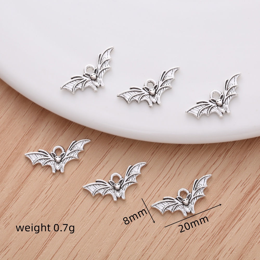 30pcs Exquisite Vintage Bat Designer Charms for Women's Bracelet ...