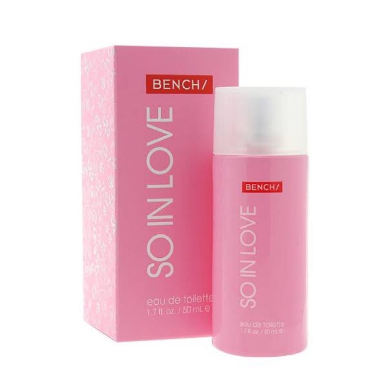 Bench/ So in Love Perfume EDT 50ml | Shopee Philippines
