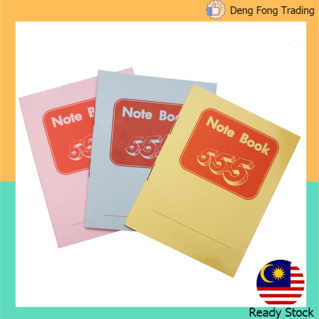 Note Book 555 (18 muka surat) | Shopee Philippines