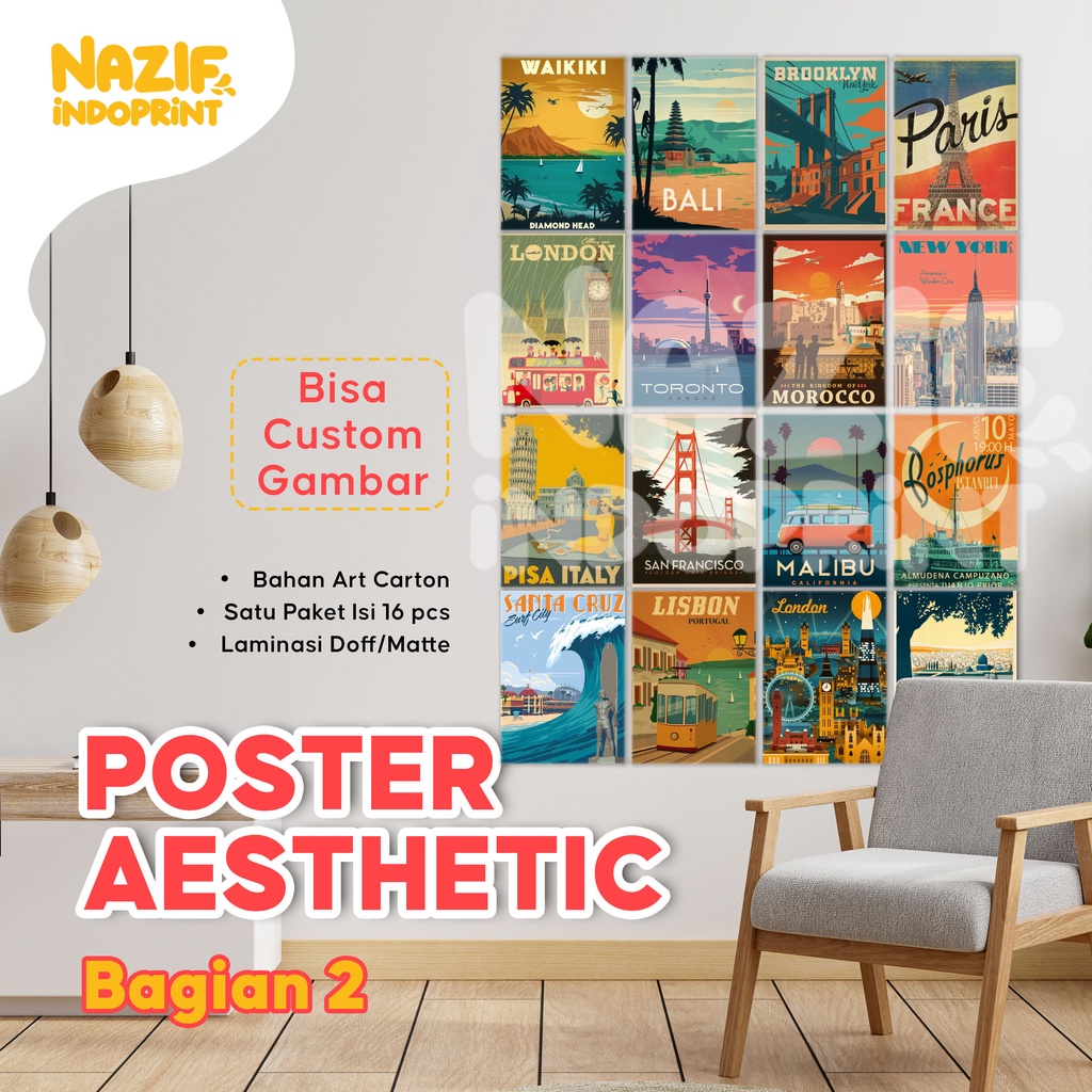 16pcs | Aesthetic Poster/ Wall Poster/Room Wall Poster/Wall Collage ...