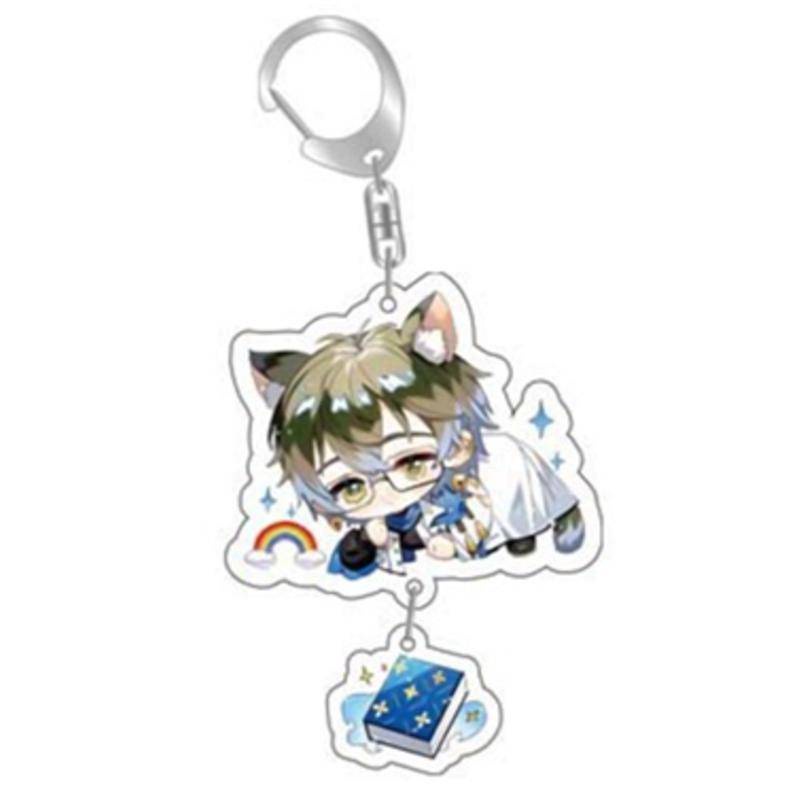 2022 Hot Anime Luxiem VTuber Vox Akuma Mysta Rias Cartoon Keychain ...