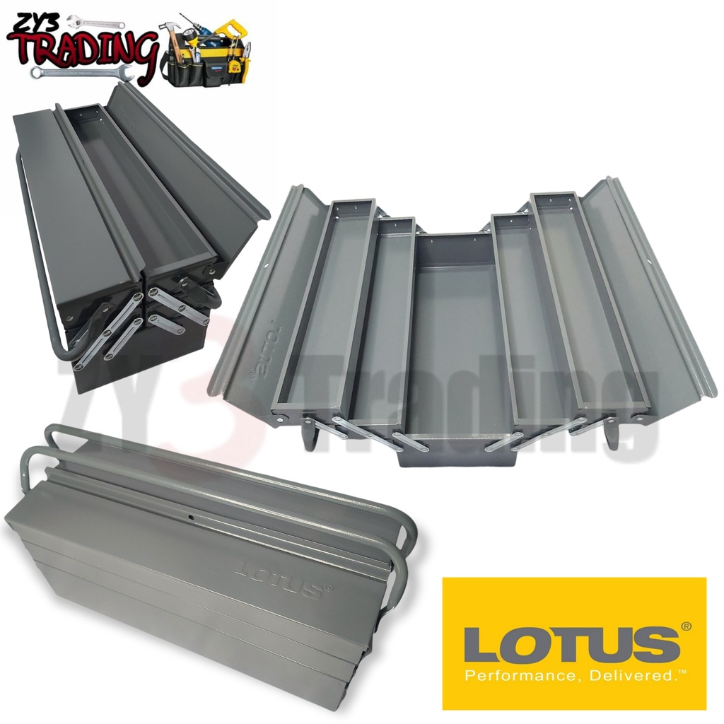 LOTUS Metal TOOLBOX Organizer Storage Tool Box LTHT500TBX LTTB | Shopee ...