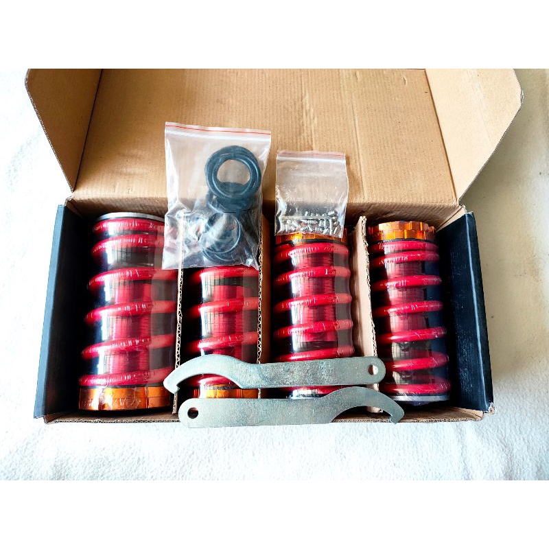 Coilover Sleeves Suspension Lowering kit Coil over Thick thailand high ...