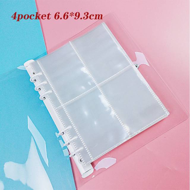 A5 Album Binder Set Transparent sleeves 300pcs/400pcs/500pcs/600pcs ...