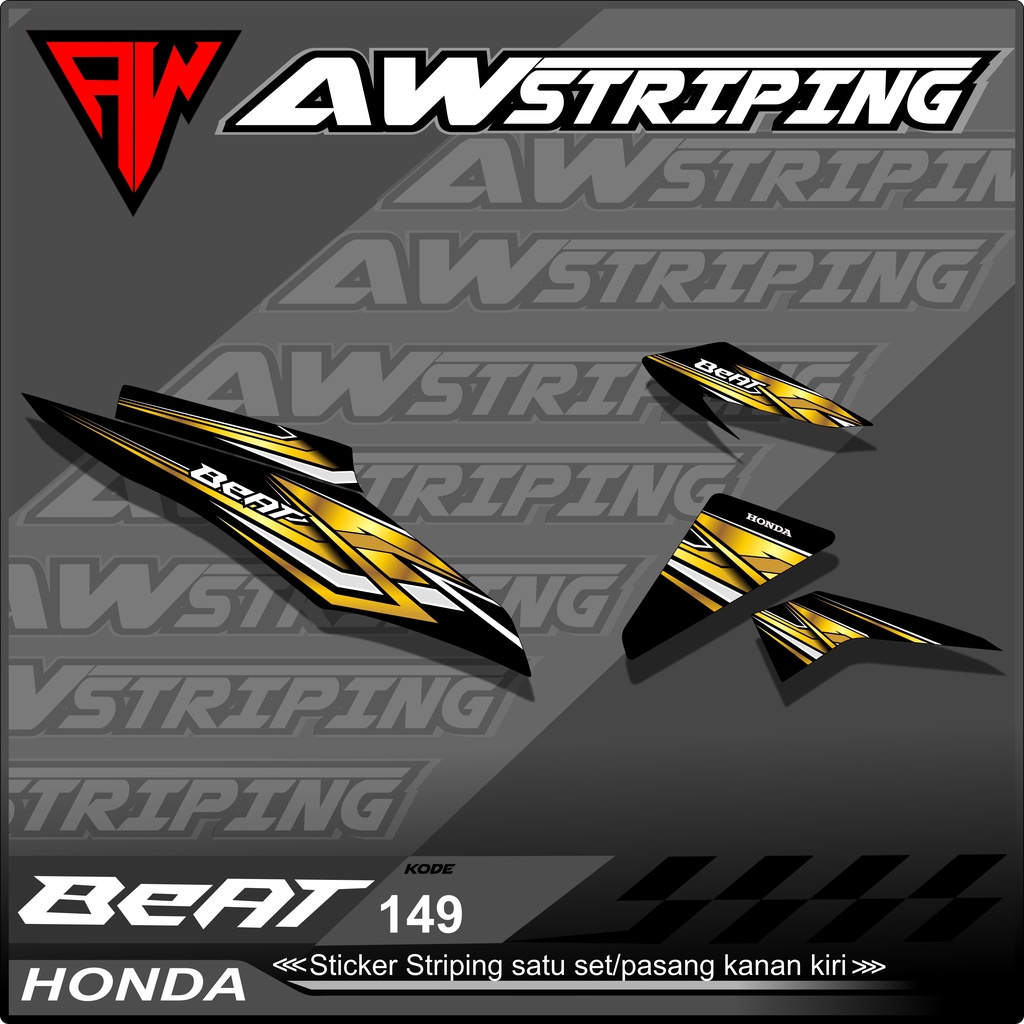 Beat FI Striping Sticker 2013 -2014-2015 Racing List-BEAT FI Sticker ...
