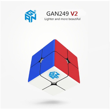 Gan 249 V2 2x2x2 Speed 2x2 Children With Rotating Toys Rubik s Cube ...