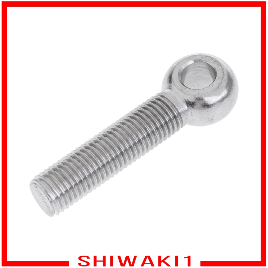 0.5" Stainless Steel Threaded Hanging Eye Bolt for Catenary Wire ...