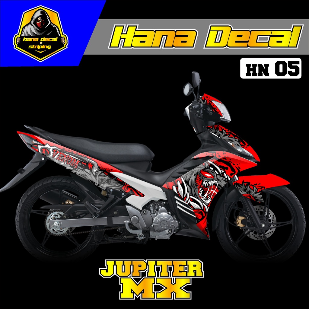 Decal STICKER YAMAHA JUPITER MX 135 FULL BODY kr 05 | Shopee Philippines