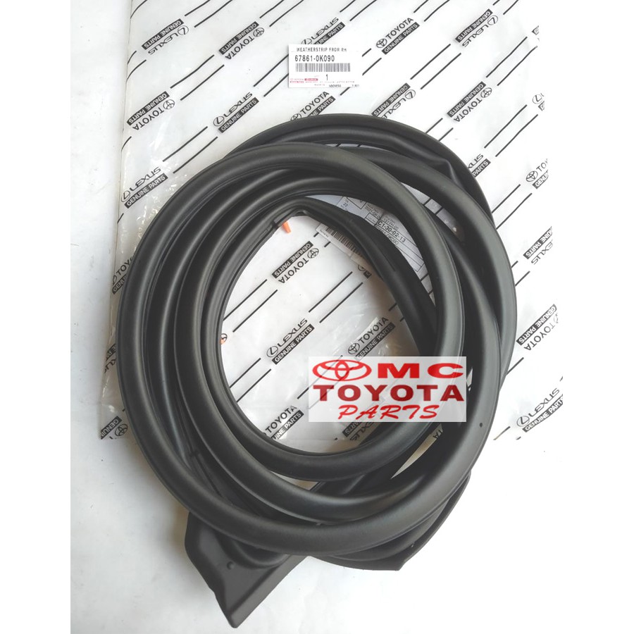 Toyota Innova Reborn Right Front Door Rubber 67861-0K090 | Shopee ...