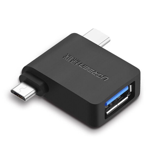 Ugreen 30453 Micro USB + USB-C to USB 3.0 Connector | Shopee Philippines