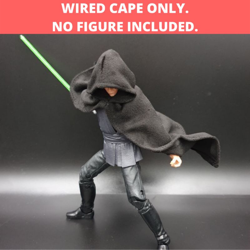 WIRED CAPE 1/12 LUKE SKYWALKER SHF BLACK SERIES STAR WARS SOFT GOODS ...
