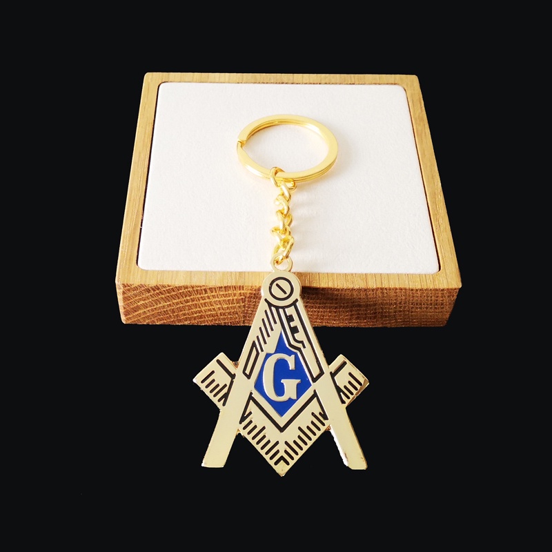Masonic Key Chain Badge Mason Freemason BKM6 exquisite accessories Key ...
