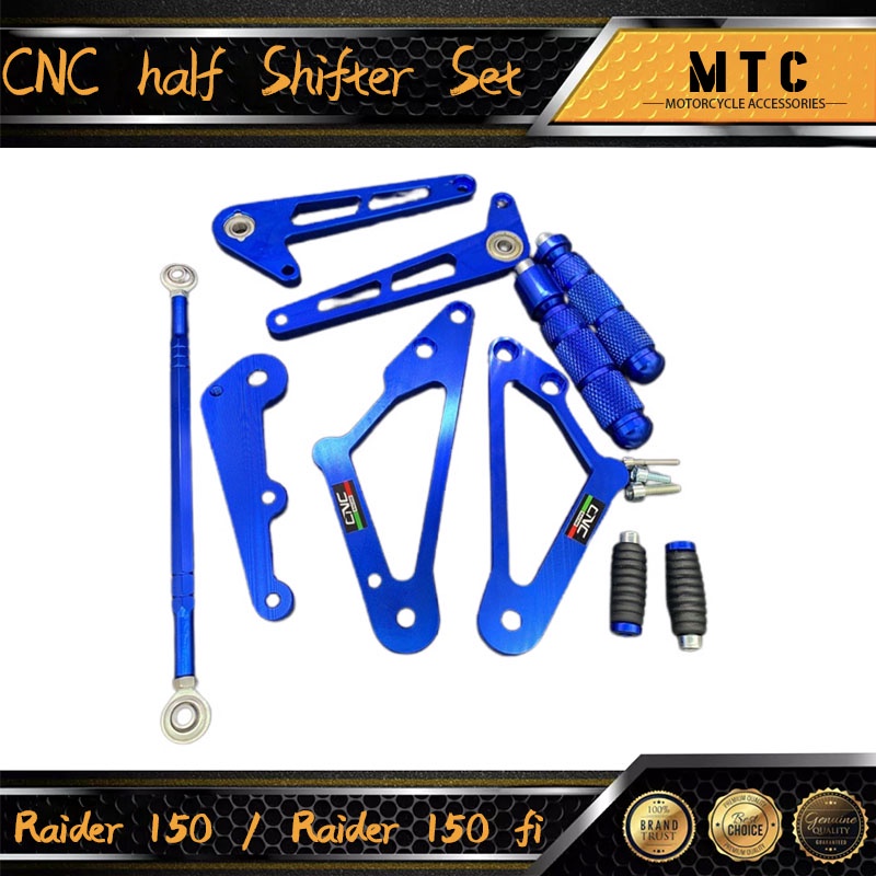 CNC Half Shifter Half Set Raider150 | Shopee Philippines