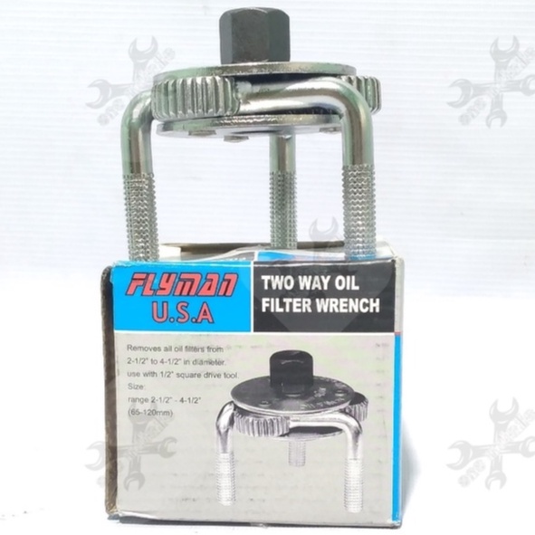 Flyman Two Way Oil Filter Wrench (Adjustable 3 Straight Jaws) | Shopee ...