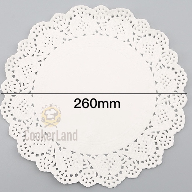 150 Pcs Round Lace Paper Doilies/Dolly Paper/Doily Paper/White Food ...