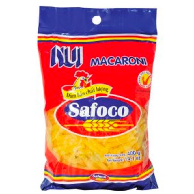 Nui L safaco HALAL Large tube cup viet nam 1 Pack 400g , 500g / Nui ...