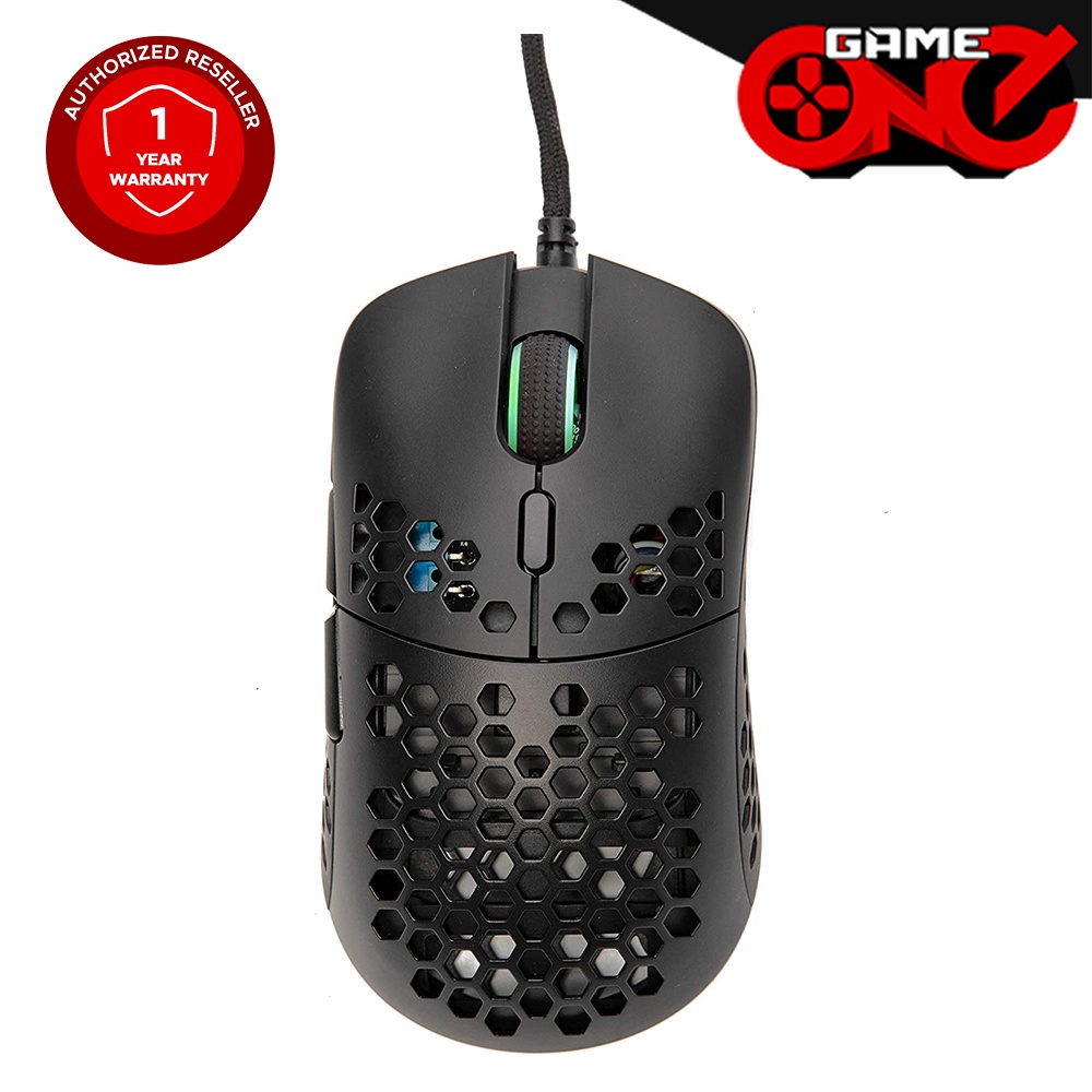 HK Gaming Mira M Ultra Lightweight Honeycomb Shell Wired RGB Gaming ...
