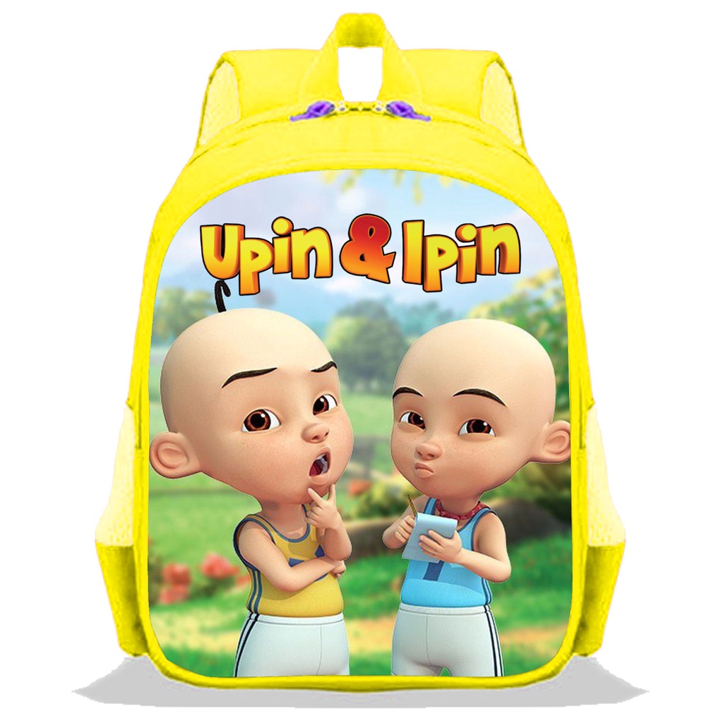 Upin And ipin Character Children's Backpack | Shopee Philippines