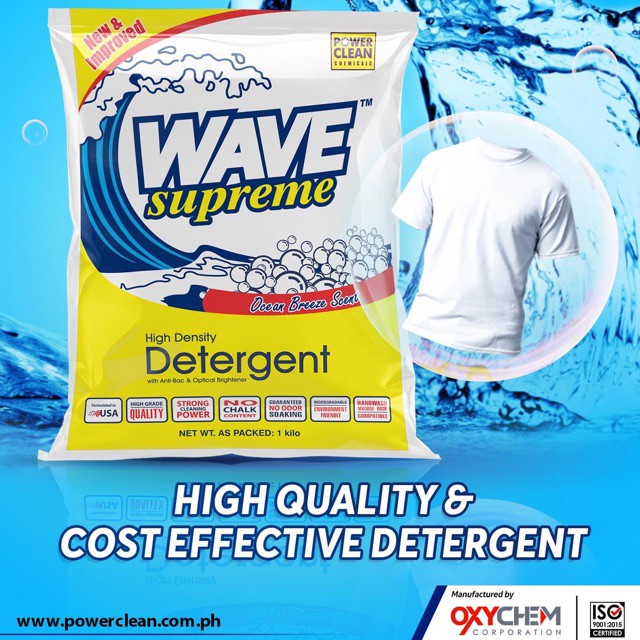 Supreme WAVE Powder Detergent 1kilo P98 | Shopee Philippines