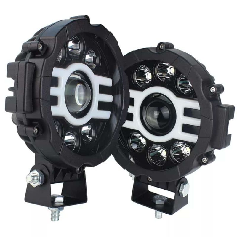 7 INCH CAR SPOT BEAM SPOTLIGHT OFFROAD SUV ATV JEEP TAFT HARDTOP ...