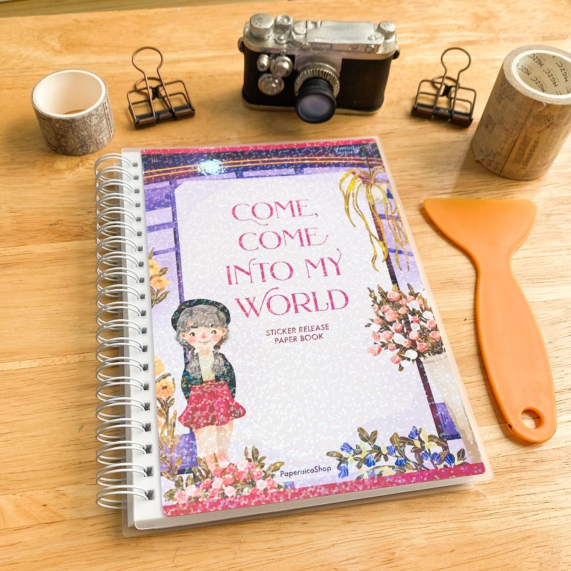 Seventeen Sticker Book, Reusable Book, Cute Sticker Release Book, World ...