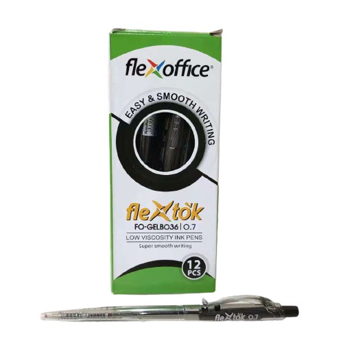 Flexoffice [Flextok] 0.5/0.7 12pcs ball pen | Shopee Philippines