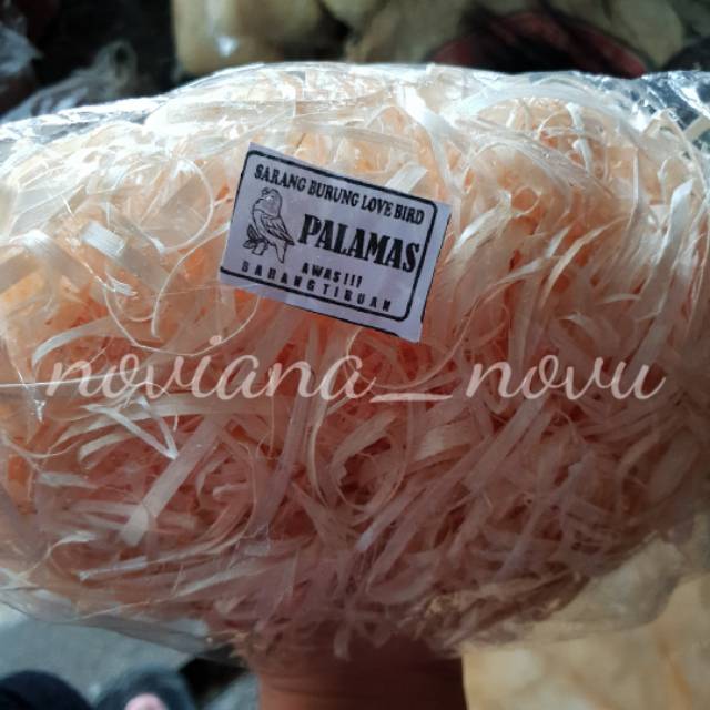 KAYU Tatal LOVEBIRD Nest Laying In GLODOK Husk Wood Grain For Breeders ...