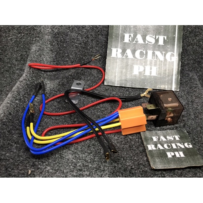 HORN RELAY transparent with SOCKET Kit universal 5 pins | Shopee ...